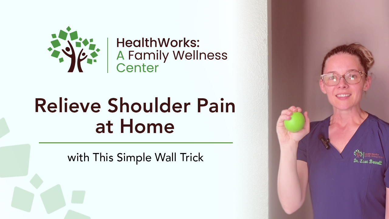 Relieve Shoulder Pain: Simple Wall Trick